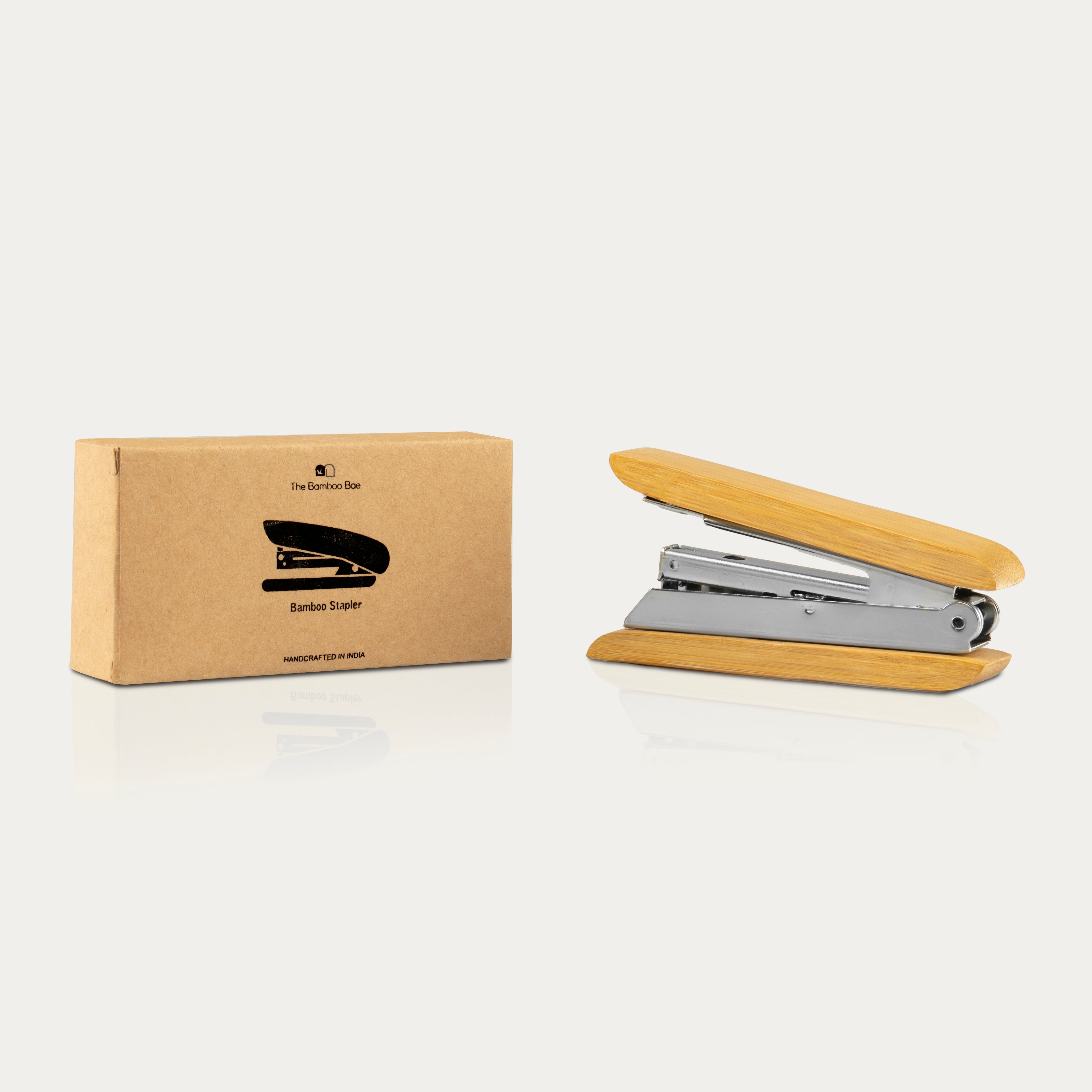 Bamboo Stapler | Eco Stationary – THE BAMBOO BAE UAE